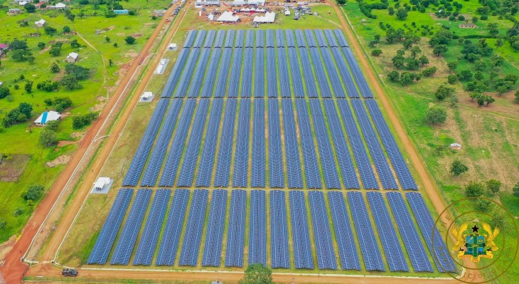 Ghana President Commissions 13-MW Kaleo Solar Power Plant | ConstructAfrica